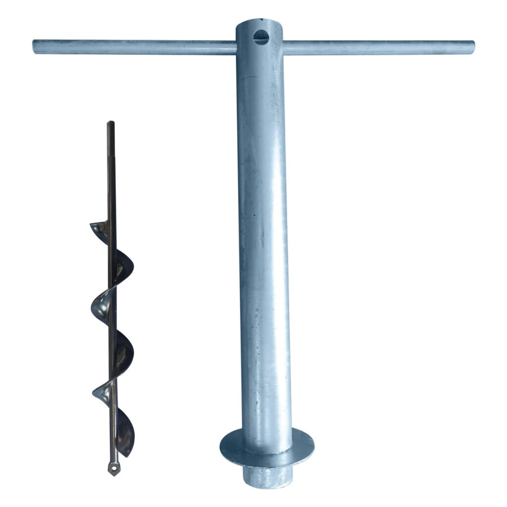 Mighty Mole Borer & Install Tool Set - Mighty Mole Ground Screws ...