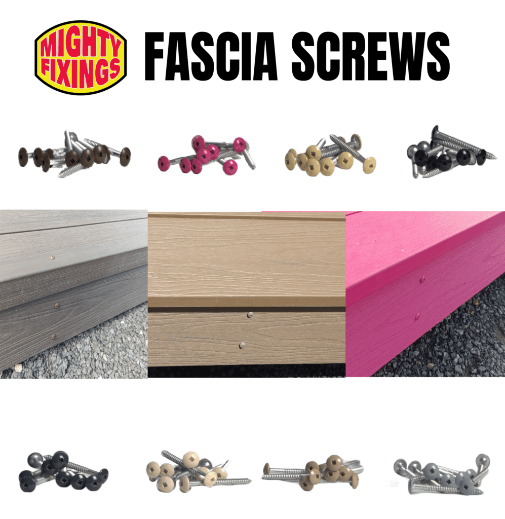 Grey Beige Fascia Screws (RAL1019) – Pack of 10 - Mighty Mole Ground ...
